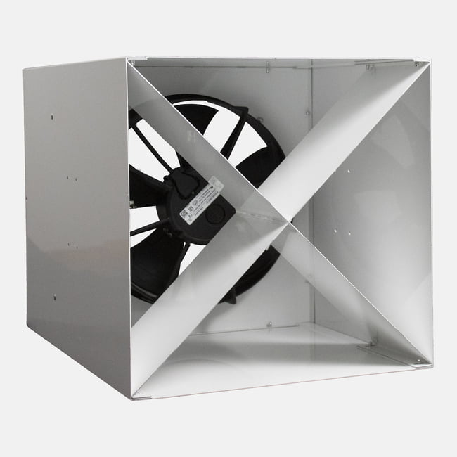 Air-Row's F-18 Open Destratification Fans for Open Ceilings